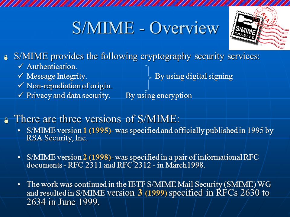 S MIME Encrypt